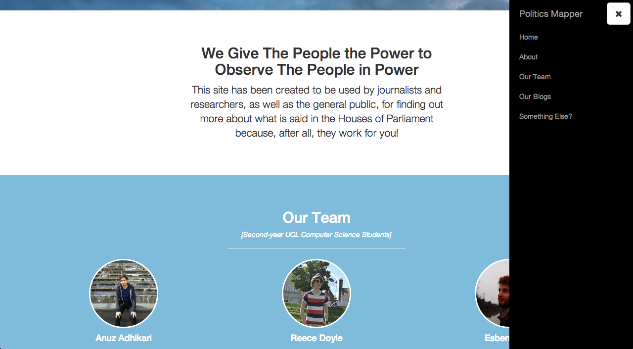 Manuals - Politics Mapper